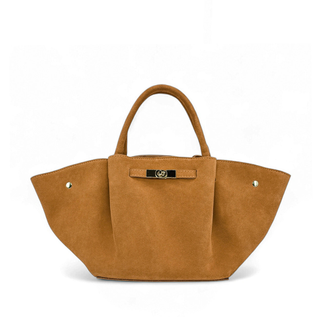 Sac cabas en daim CAPRI SUEDE Camel clair – OH MY BAG Femme | Oh My Bag